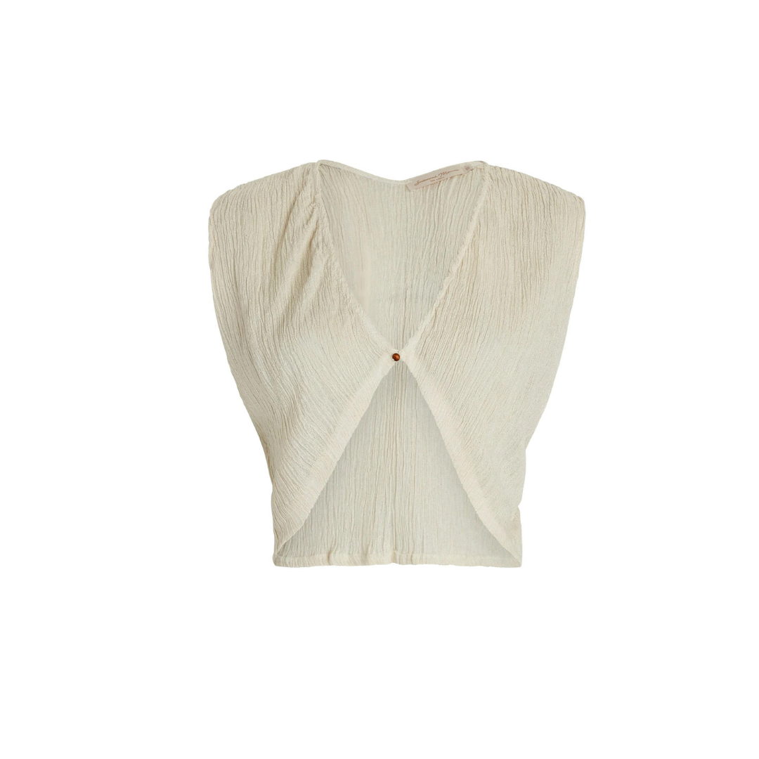 ZUMA TOP CREAM – Nueve Los Angeles